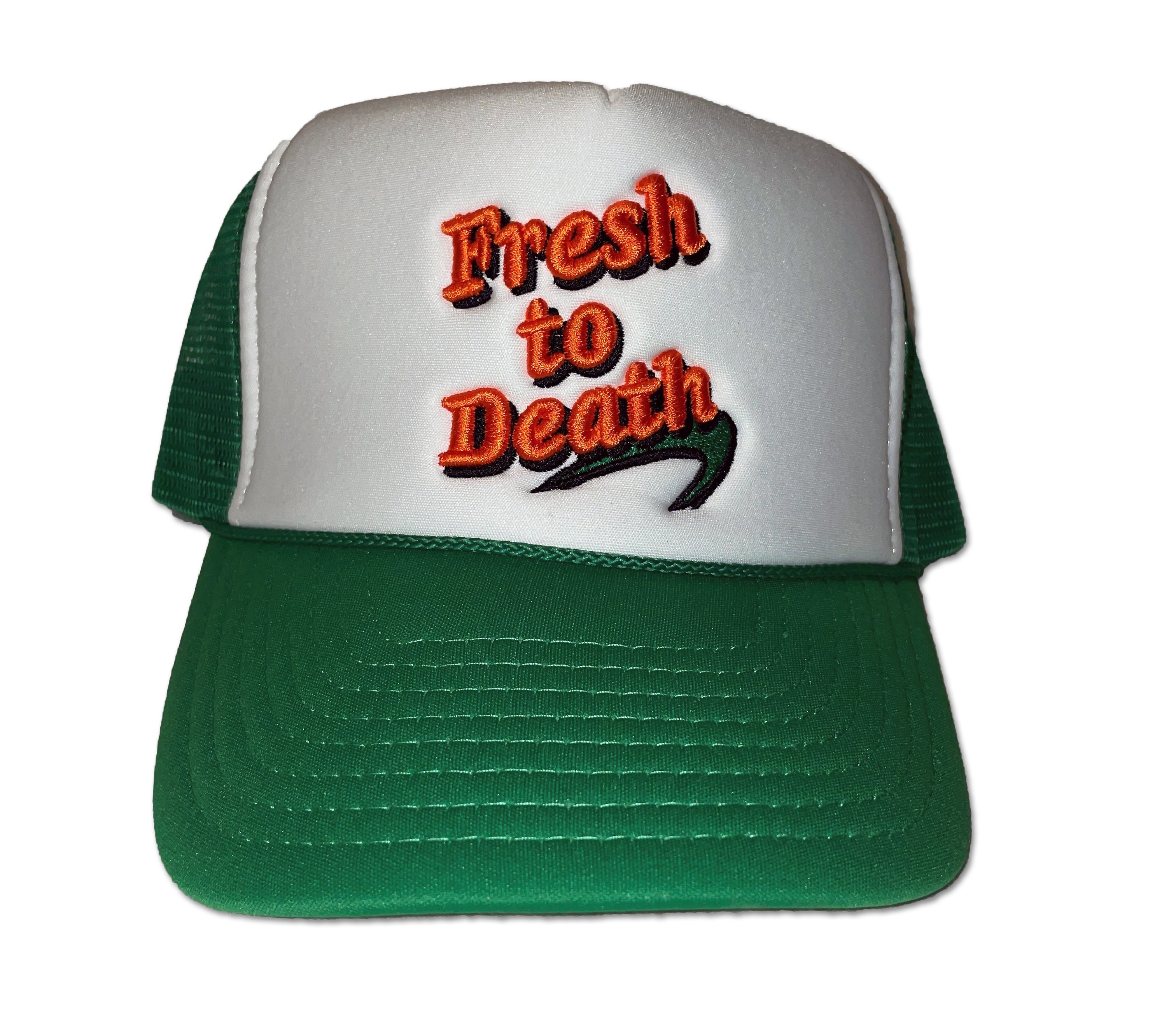 Fresh to Death Trucker Hat – Classic Material NY